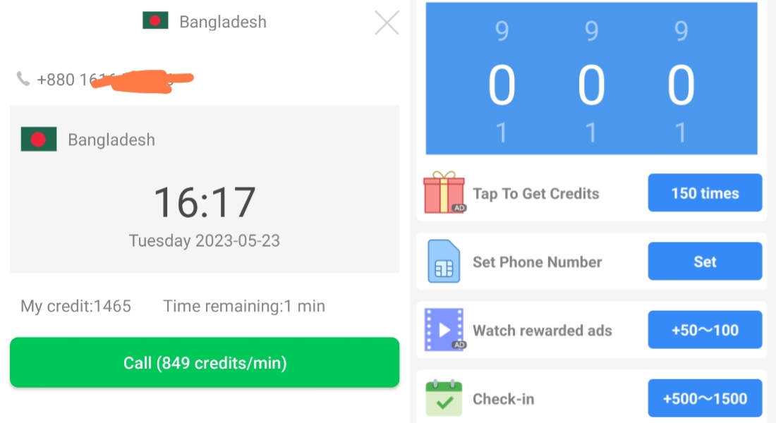Get Unlimited Free Calls Any Country - call credits app – TechBahar.com